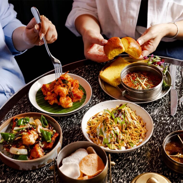 Bombay Bustle Indian restaurant Maddox street Mayfair London